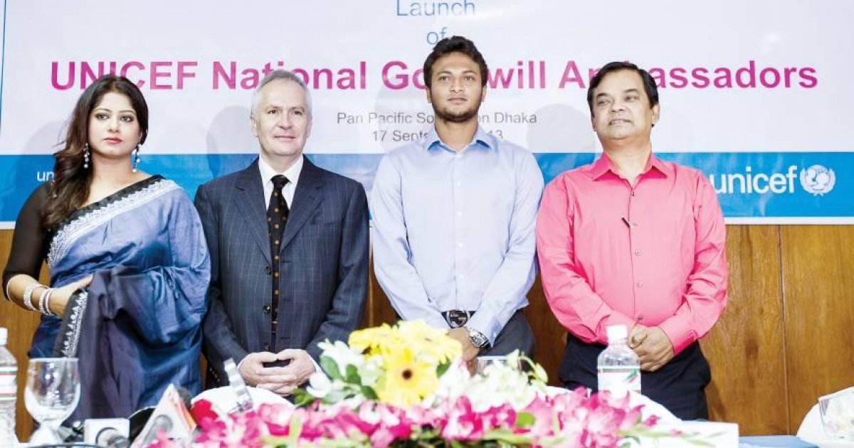 Local celebrities become Unicef goodwill ambassadors