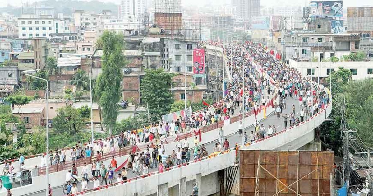 PM inaugurates Bahaddarhat Flyover