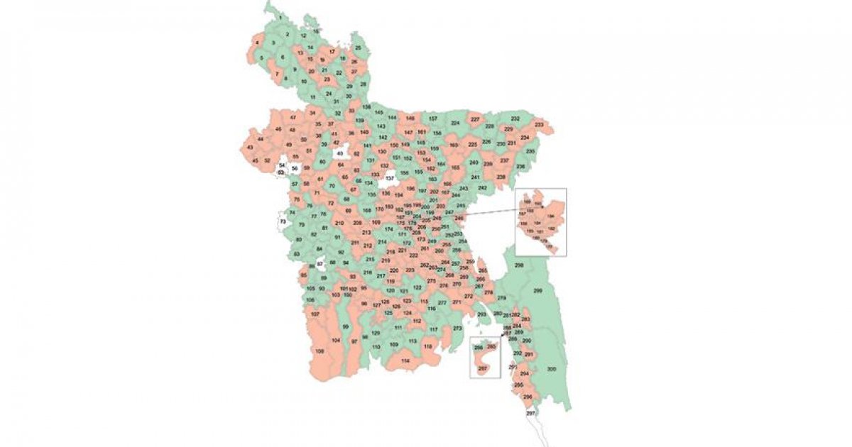 Map of Constituencies