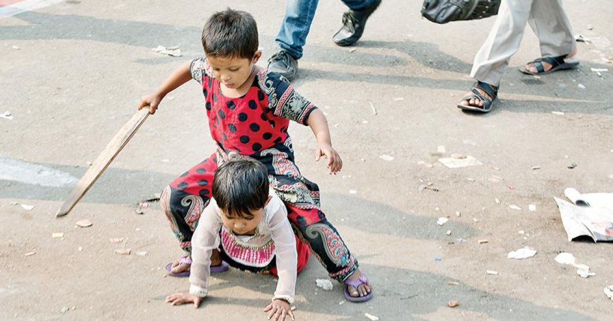 HC: Clear playground for street children