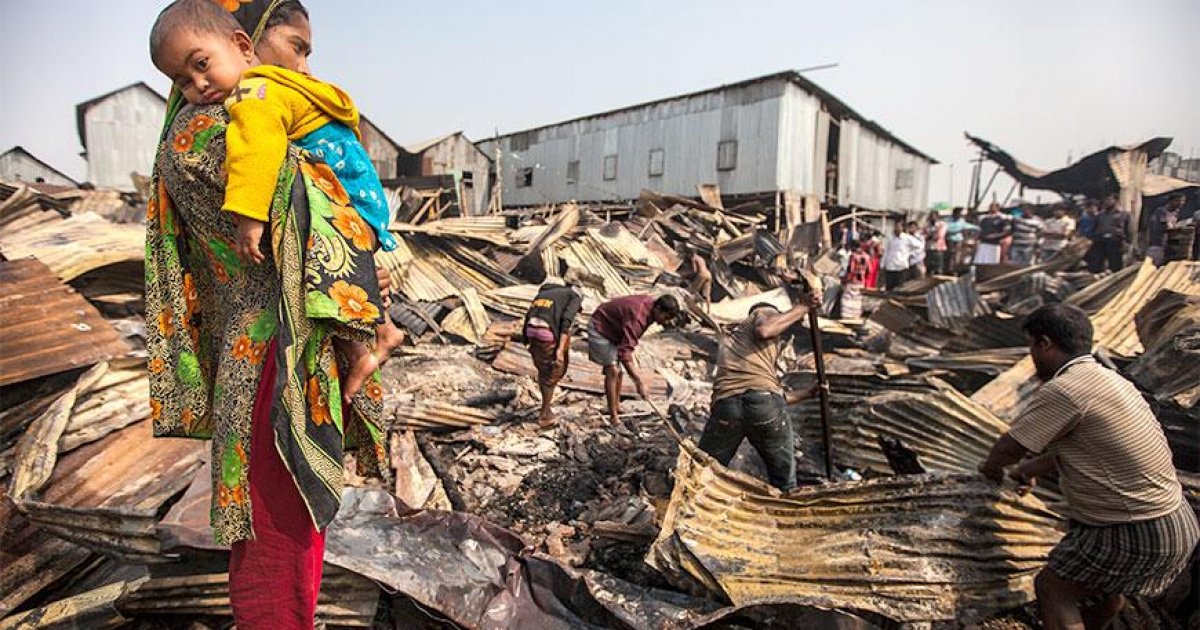 Congested slums death-trap for the poorest