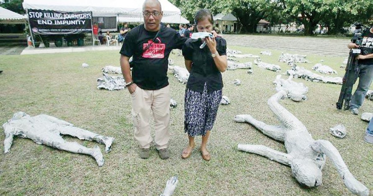 Journalists remember 32 colleagues slain in the Philippines