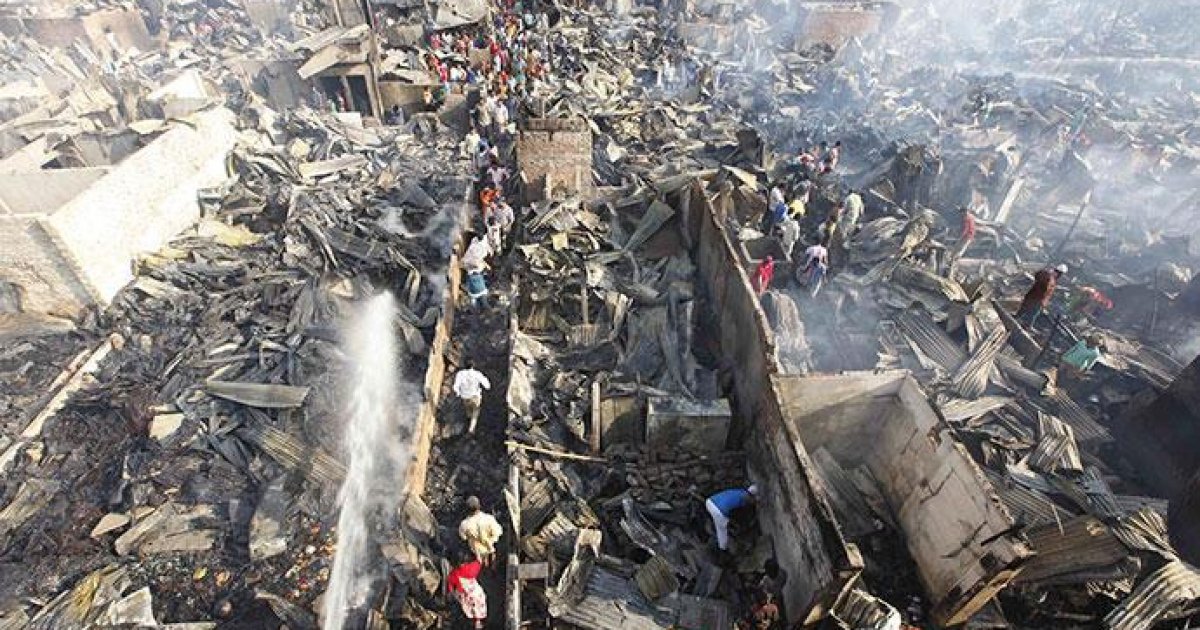 8 organisations to evaluate Korail slum fire losses