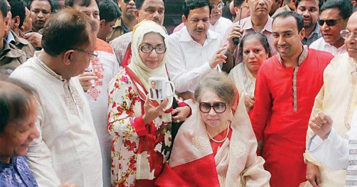 Khaleda calls for silent ballot revolution
