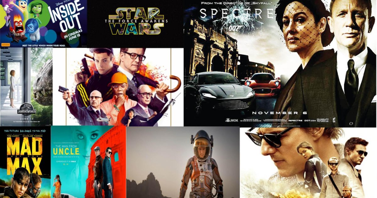 The best movies released in 2015