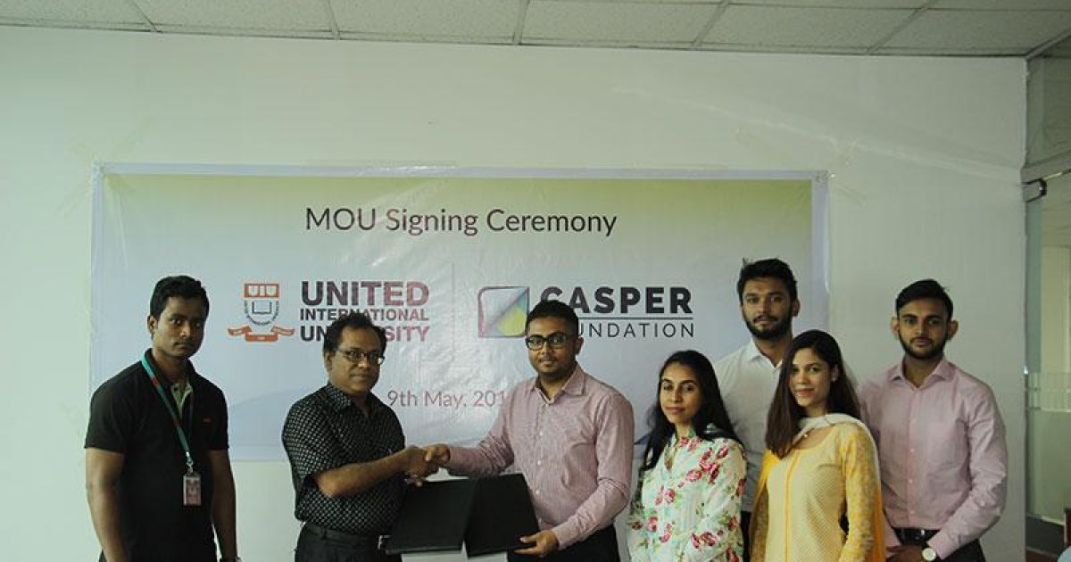 Casper Foundation and United International University sign MoU