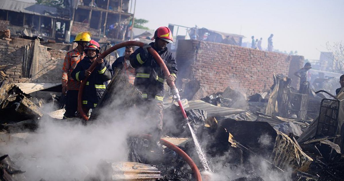 Burning issue: Dhaka slums fight fires but land problems loom