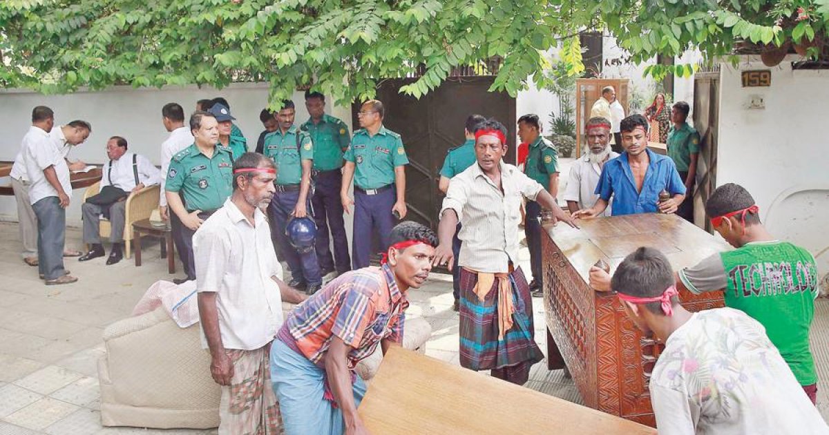 Rajuk evicts Moudud from Gulshan house