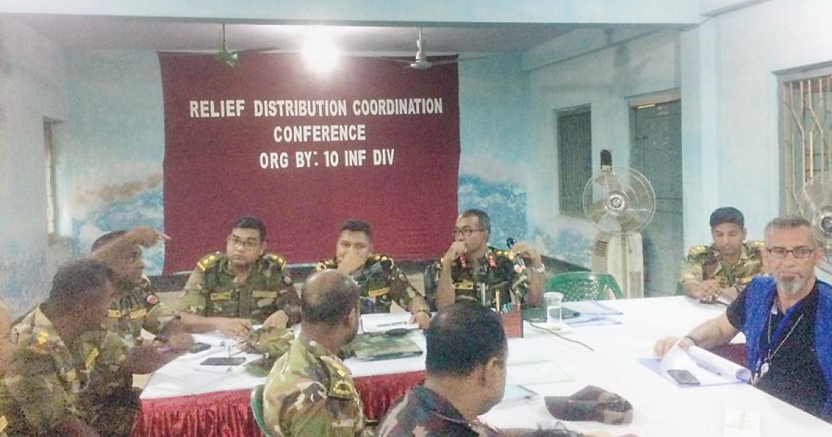 Army forms coordination cells for fair distribution of relief