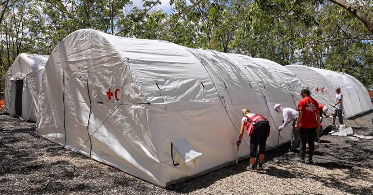 Red Cresent opens emergency response unit hospital in Cox's Bazar