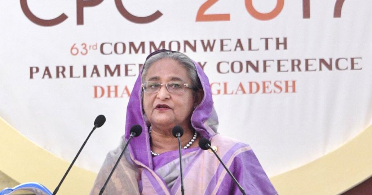 Bangladesh PM inaugurates CPC, stresses Rohingya crisis