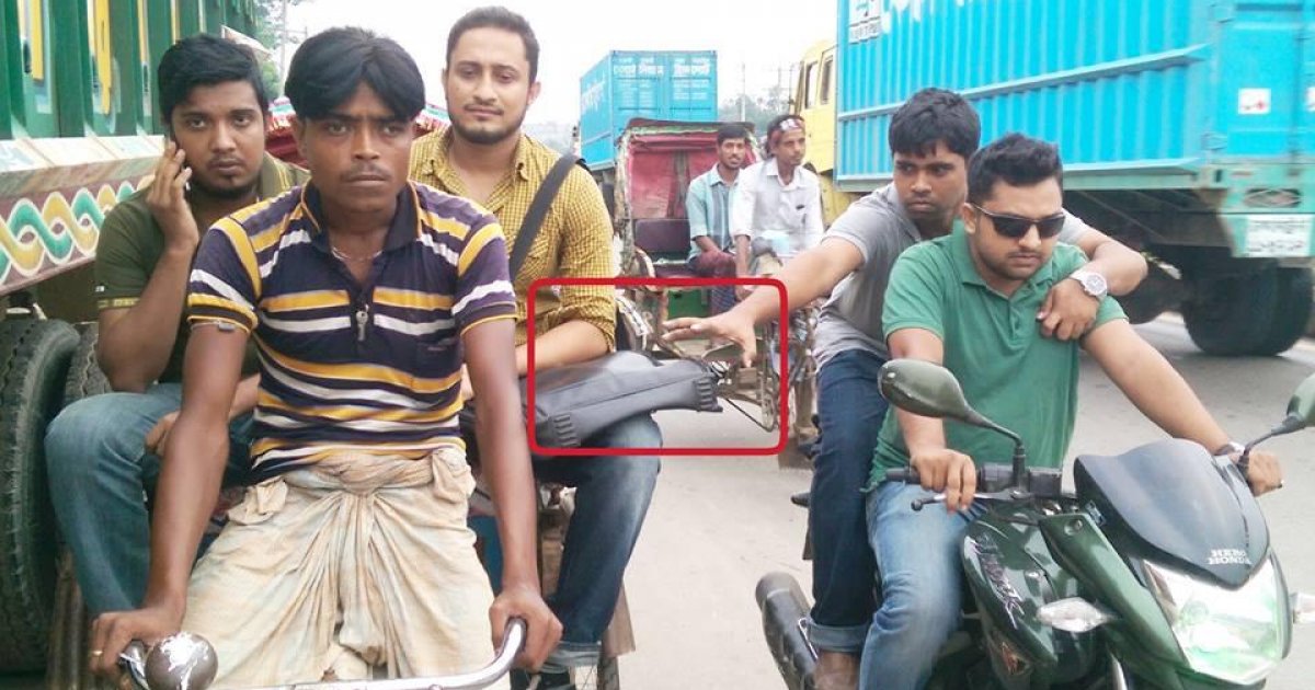 Playing a pickpocket to stop one