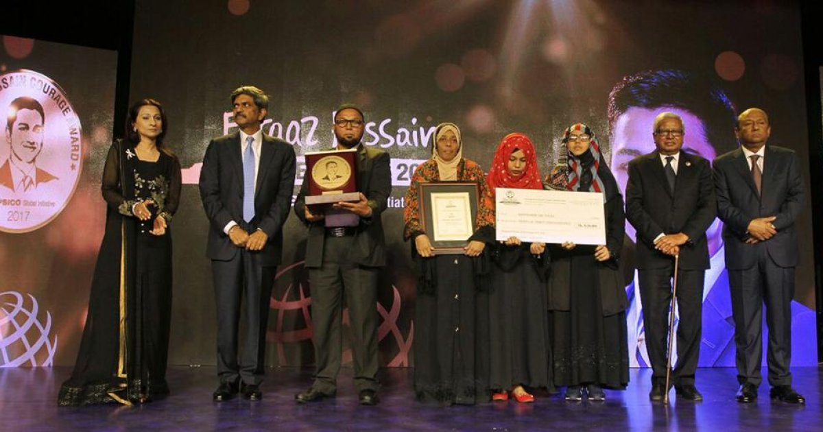 Braveheart DIU student wins posthumous Faraaz Hossain Courage Award 2017