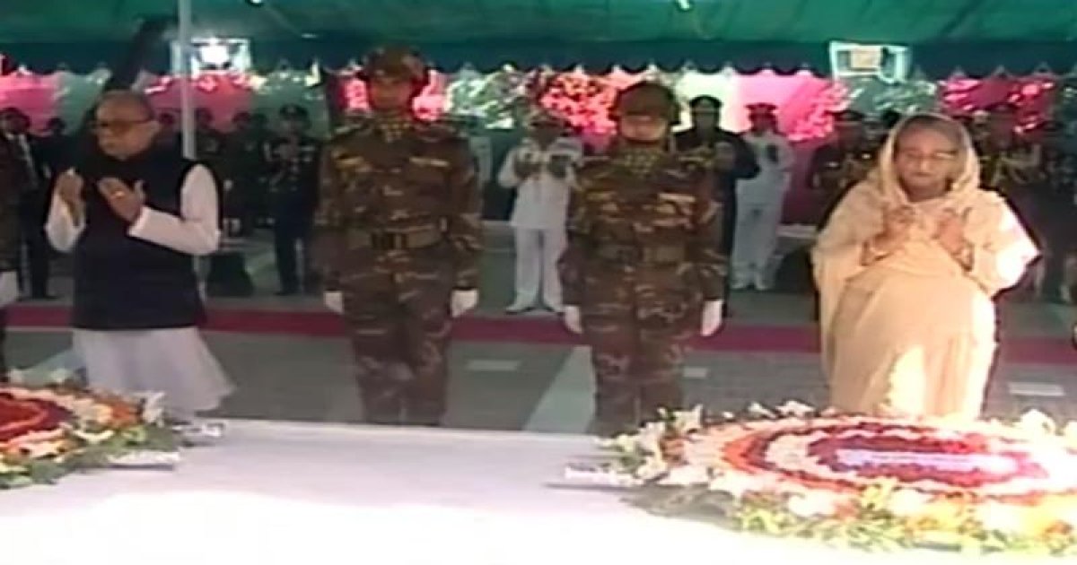 President, PM pay homage to Bangabandhu at Tungipara