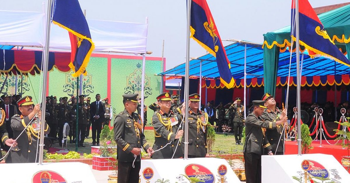 Bangladesh Army chief raises flags of 3 new artillery units