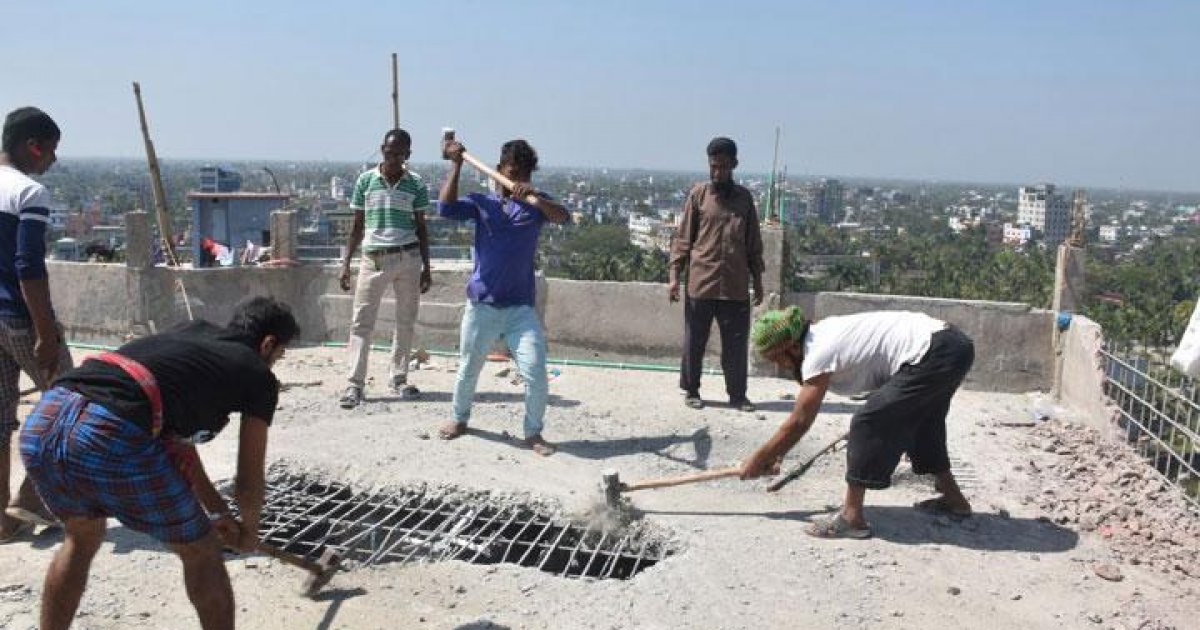 BCC demolishes risky buildings