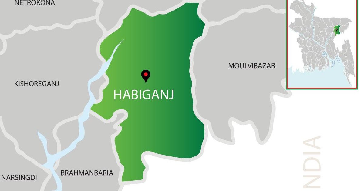 Primary students at risk from building collapse in Habiganj