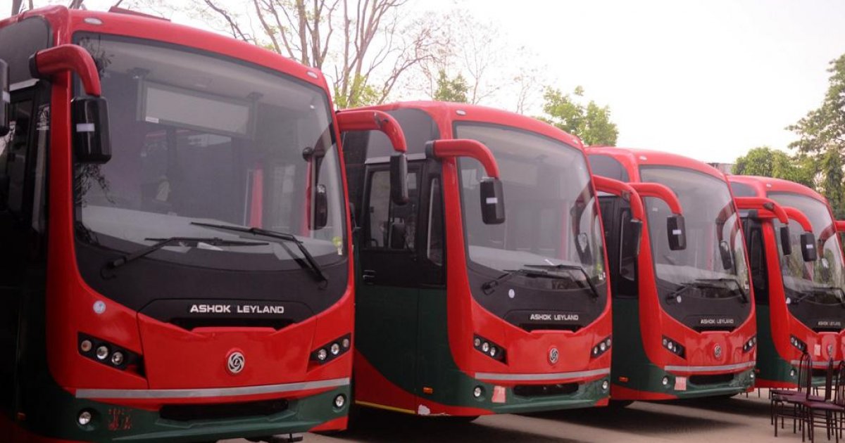 Circular bus route service launched between Dhanmondi, Azimpur