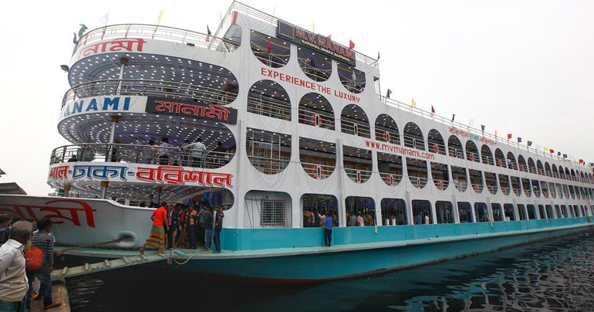 Bangladesh’s first ‘double bottom’ luxurious vessel sets sail
