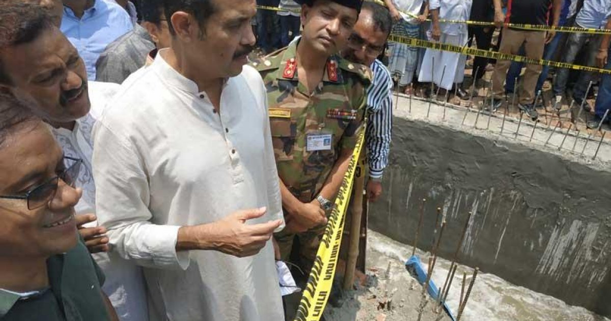 DNCC mayor inaugurates Kalshi-Baunia bypass drain