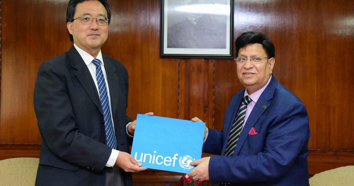 Unicef lauds Bangladesh’s achievements in children's education, health