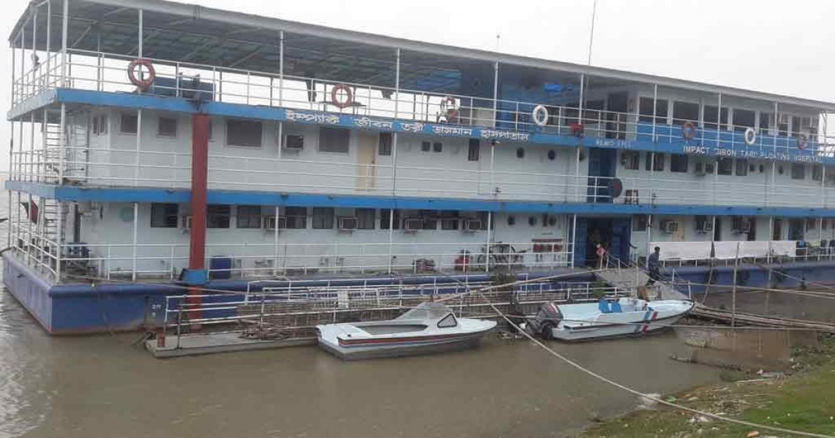 Jibon Tari: A floating hospital for the poor