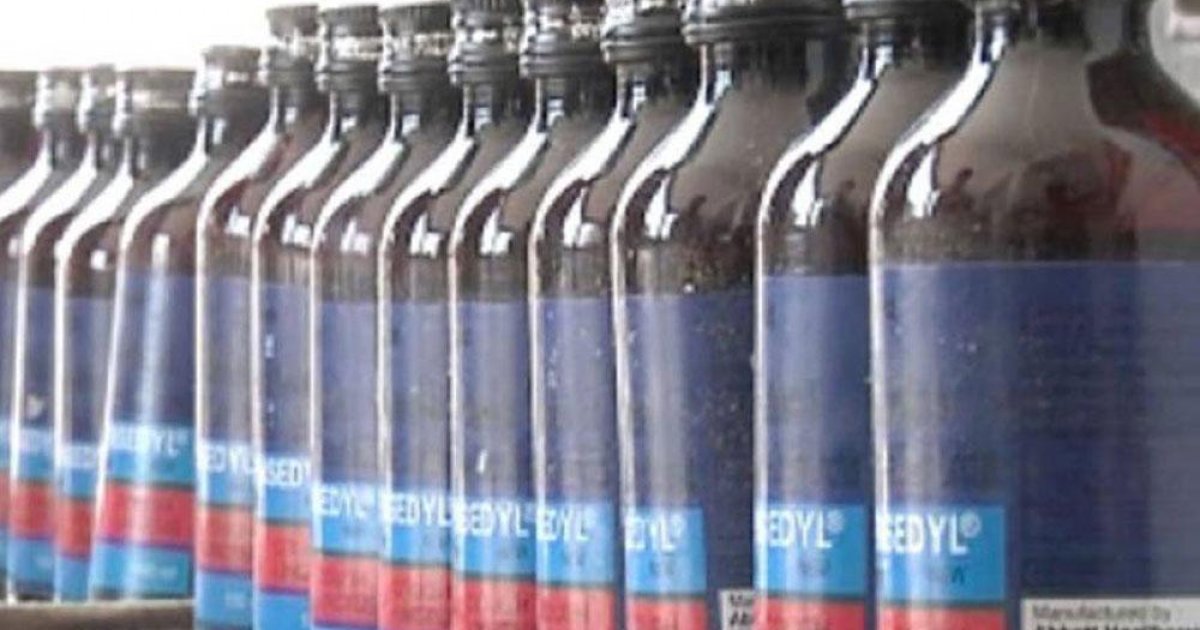 Police seize 184 bottles of new addictive cough syrup eskuf
