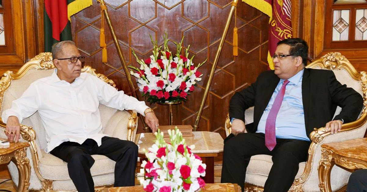 President for putting pressure on Myanmar for Rohingya repatriation