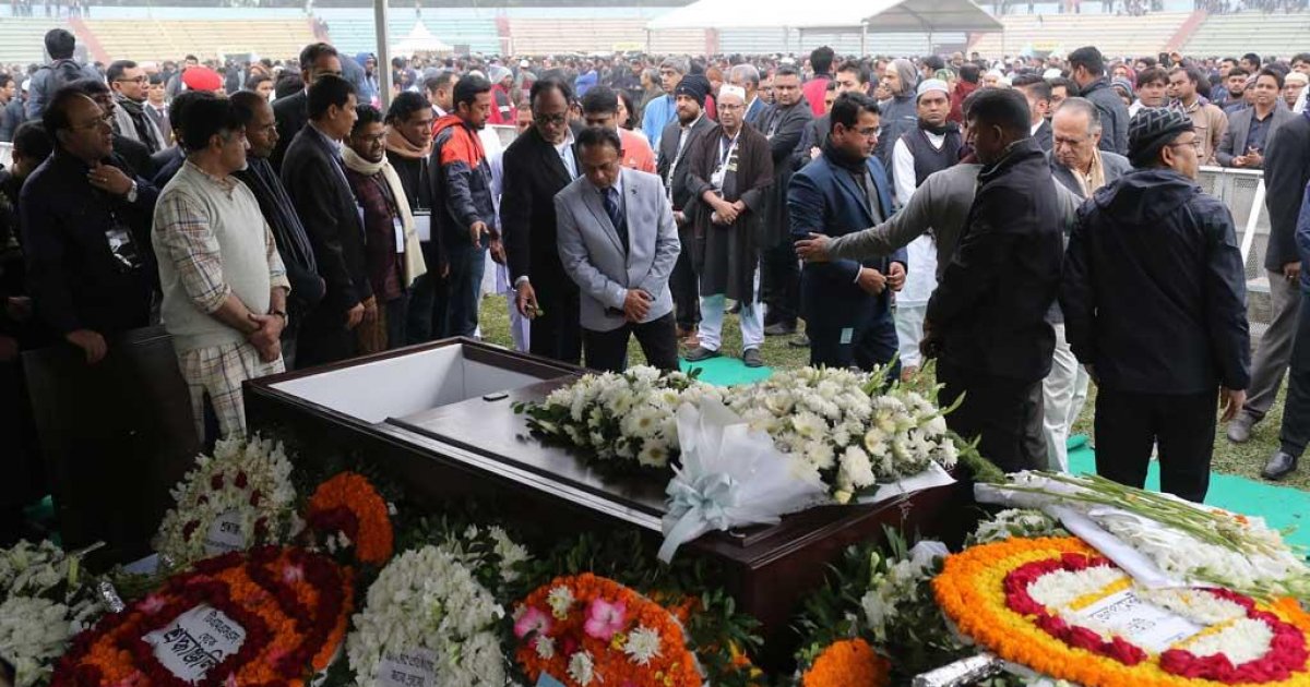 Tributes pour in for Sir Abed at Army Stadium