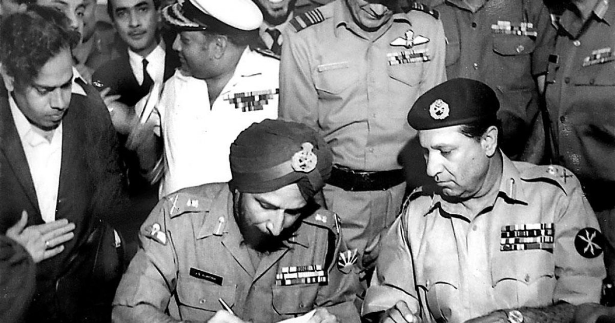 The Indian brigadier who set the surrender stage at Race Course in 1971