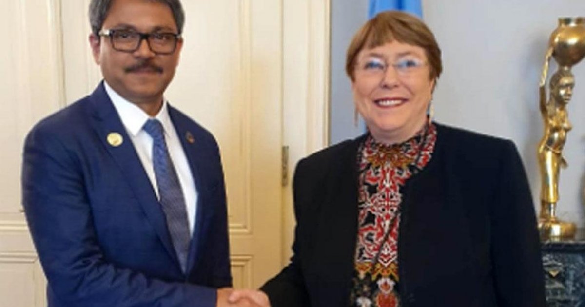 Shahriar Alam urges UN rights chief to verify info from alternative sources