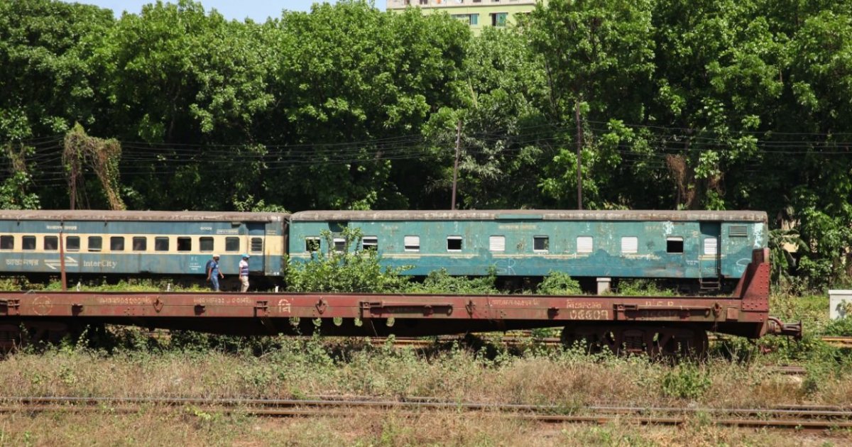 In pictures: Empty train bogies at Kamalapur Railway Station