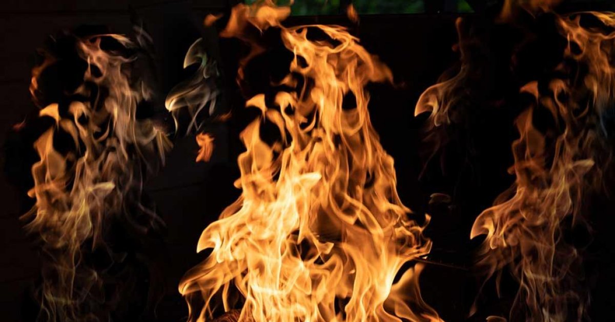 Fire in Banani residential building