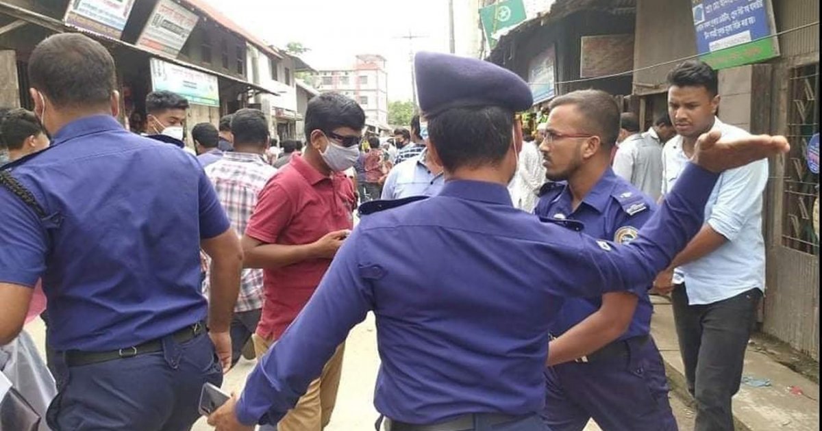 ARTICLE 19 expresses deep concern about police obstruction of human chain