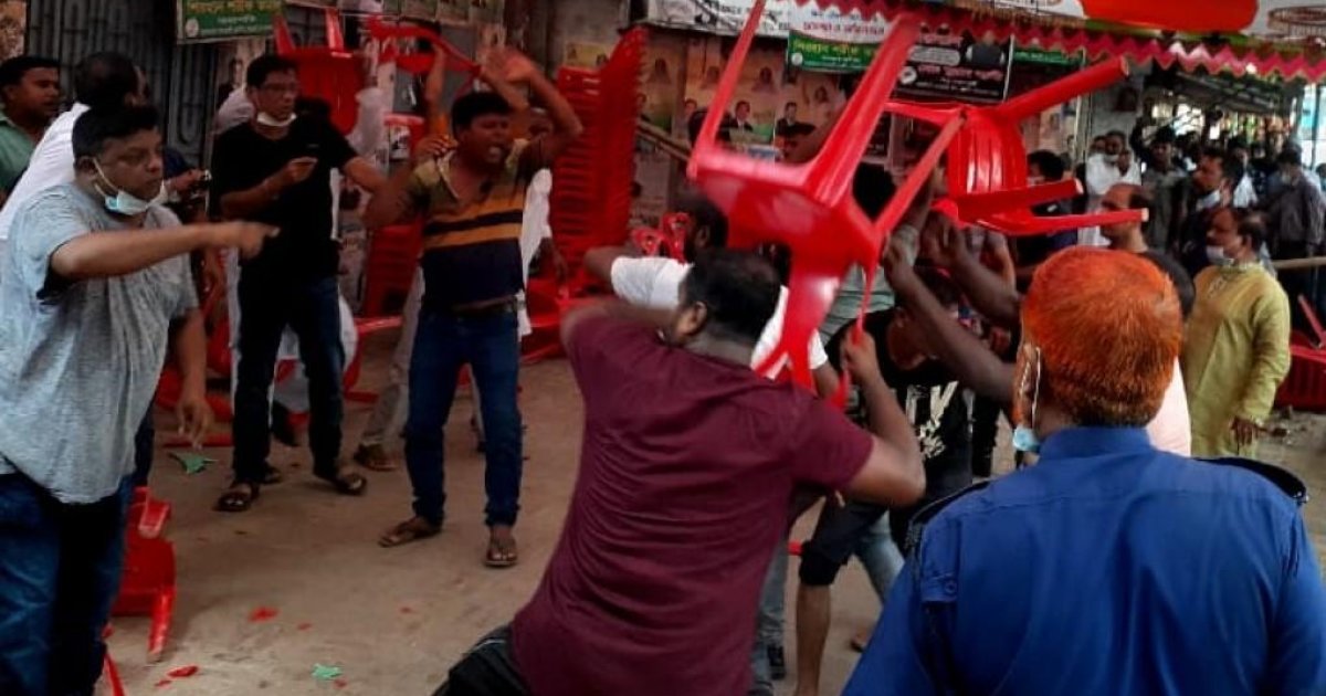 Pabna-4 by polls: 10 injured in Awami League factional clash