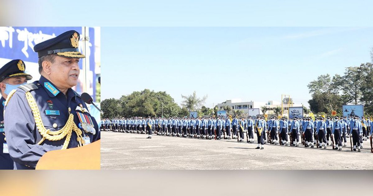 64 female recruits participate in BAF's passing out parade for graduates