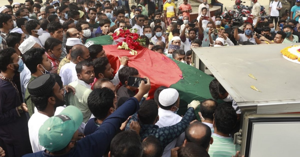 BNP leader Moudud Ahmed laid to rest