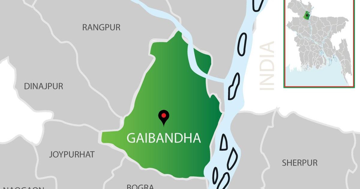 Touchstone statue of Lord Vishnu recovered in Gaibandha