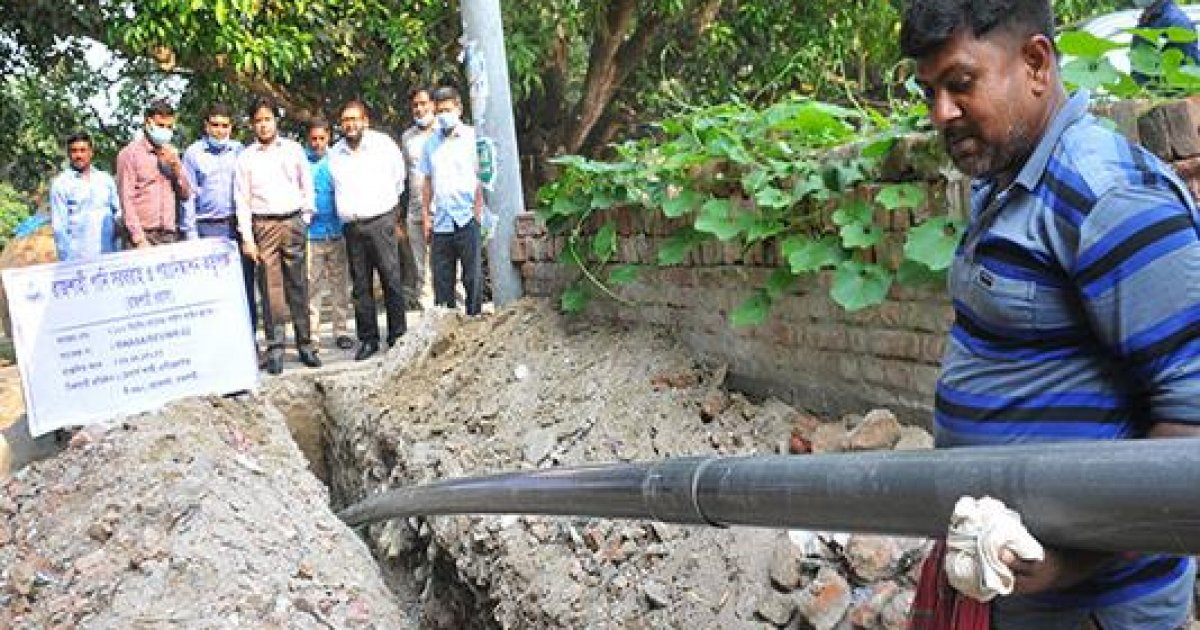 Rajshahi Wasa starts expanding water supply network to marginal communities