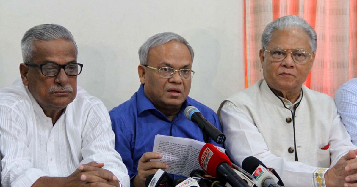 BNP leader Ruhul Kabir Rizvi freed from jail