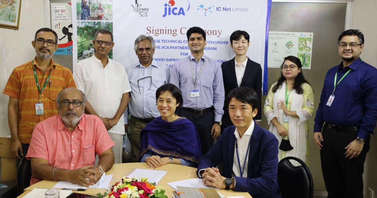 Jica, IC Net, and CNRS sign deal to implement project in Cox’s Bazar