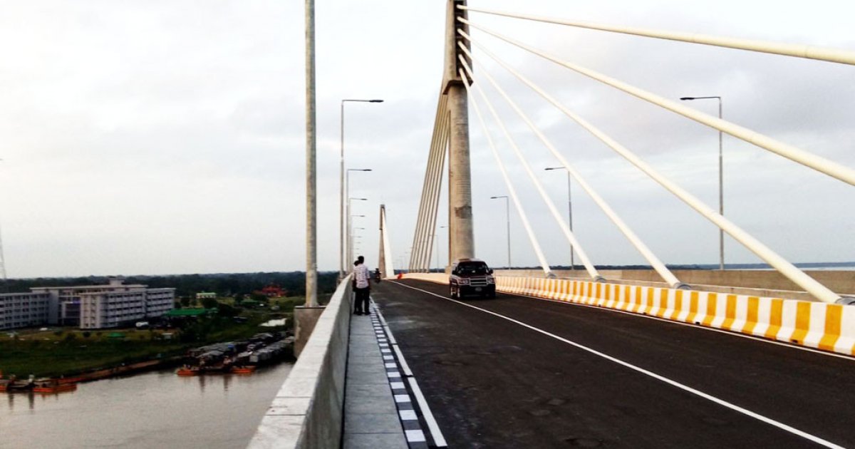 PM Hasina opens Payra Bridge to traffic
