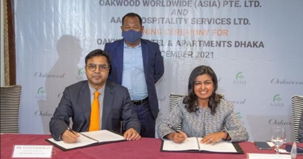 Oakwood signs agreement for Dhaka debut