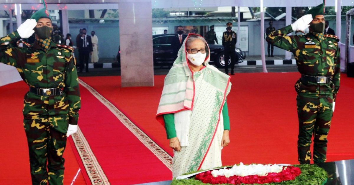 PM Hasina pays homage to Bangabandhu on Victory Day