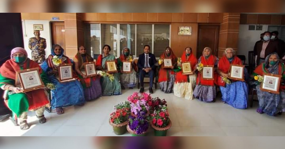 654 female Freedom Fighters given ceremonial honour across country