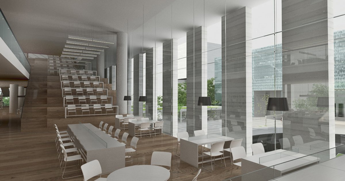 In pictures: Modern complex for historic public library