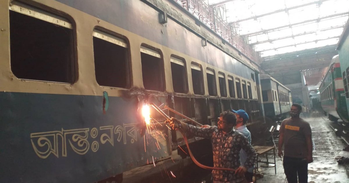 Saidpur rail workshop racing to meet targets ahead of Eid-ul-Fitr