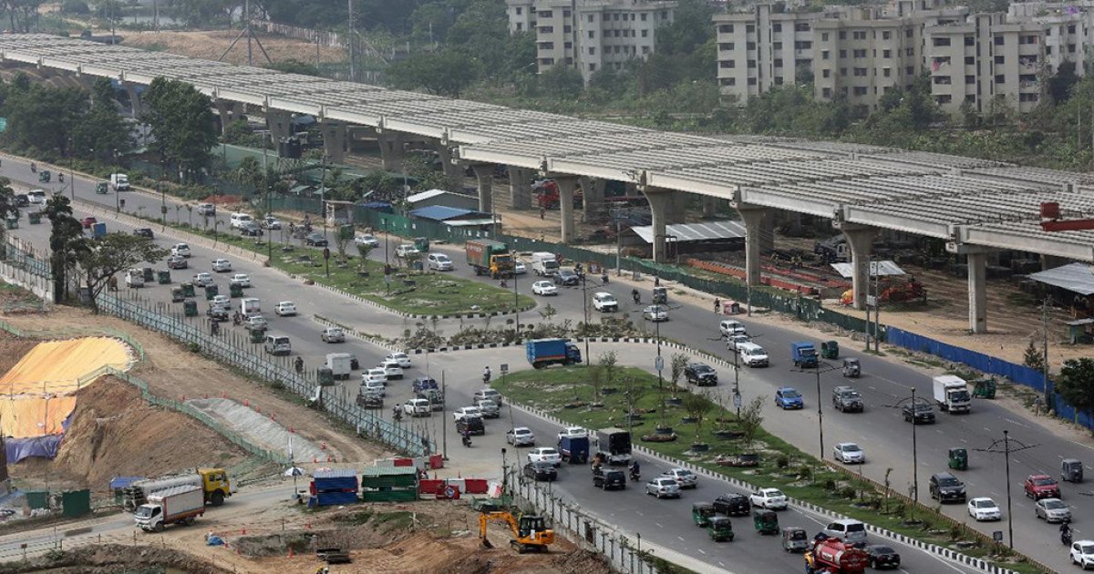 ELEVATED EXPRESSWAY: Linking Dhaka to Ashulia to benefit 40m people