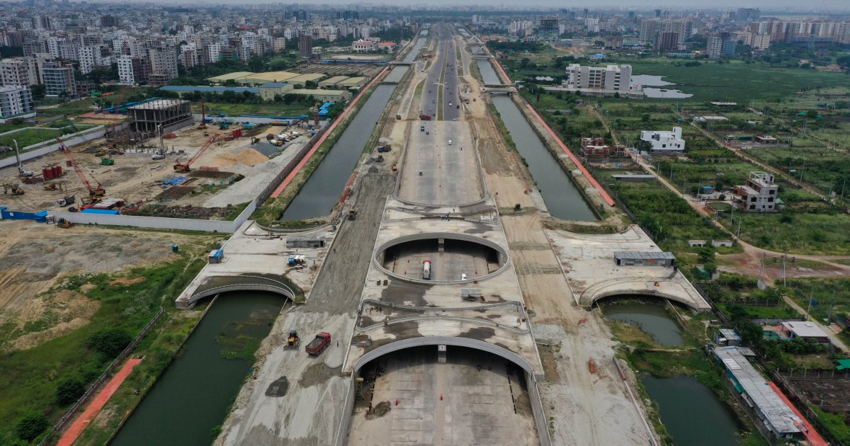 Official: Metro rail work will not damage Purbachal Expressway much