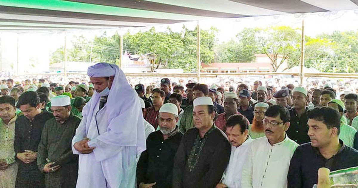 Sajeda Chowdhury’s first namaz-e-janaza held in Faridpur